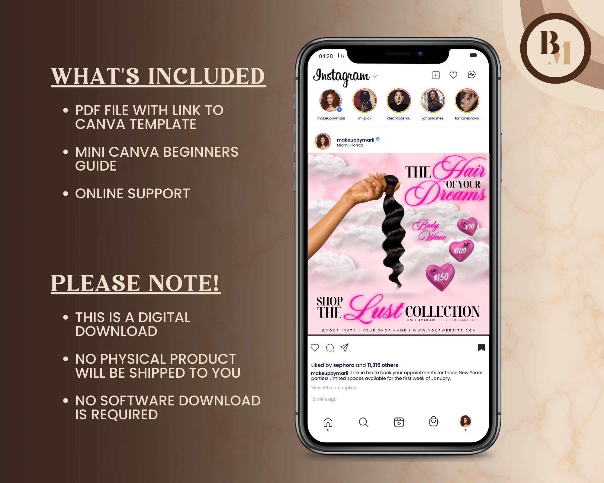 Luxury Hair Pricing Bundles Special Flyer Hair Sale Bundle - Etsy