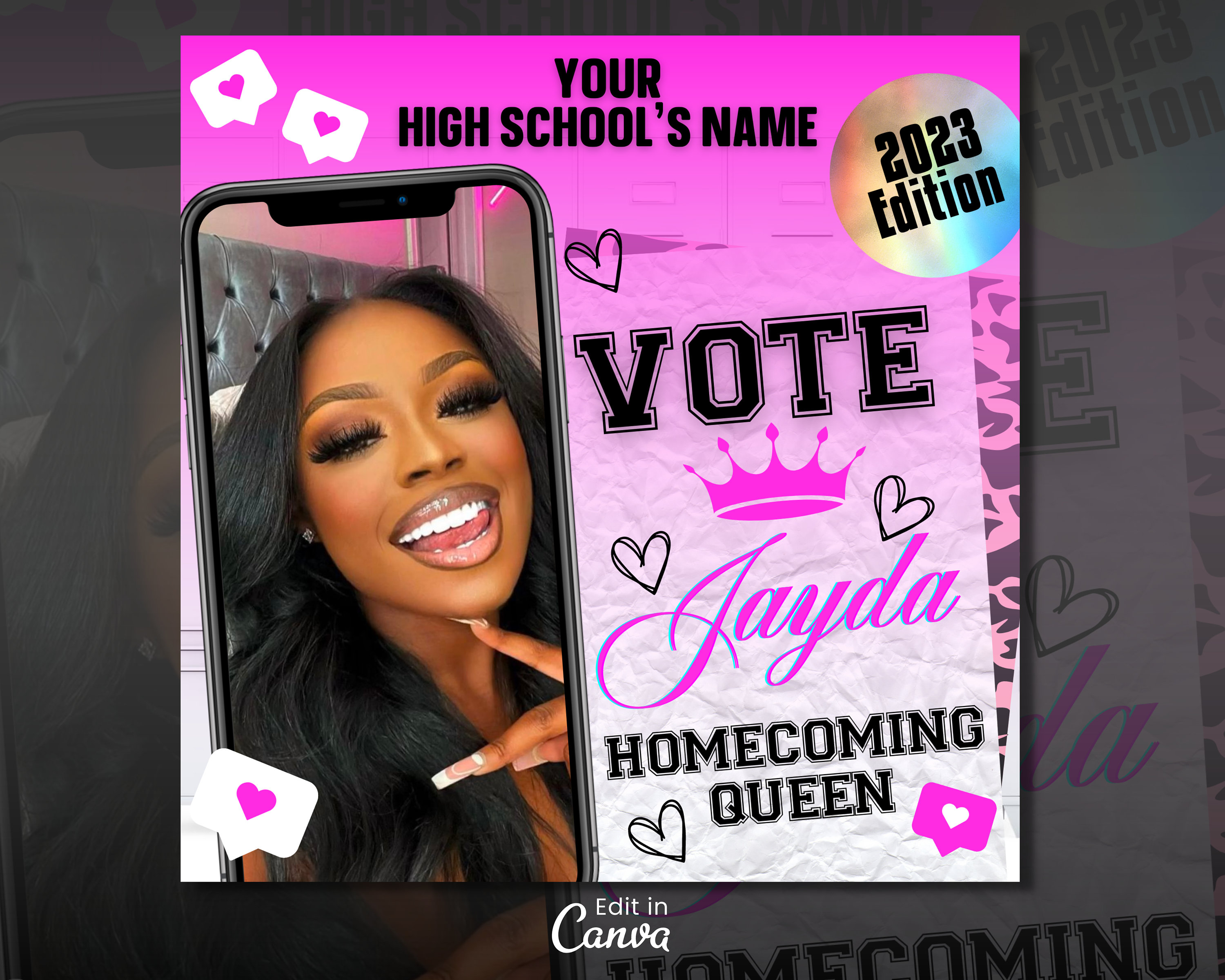 Homecoming Queen Campaign Ideas