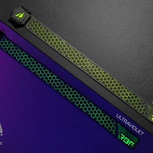 Psyubtle-t Rubber Wristband (UV Reactive, Bracelet, Artwear, Rave ...