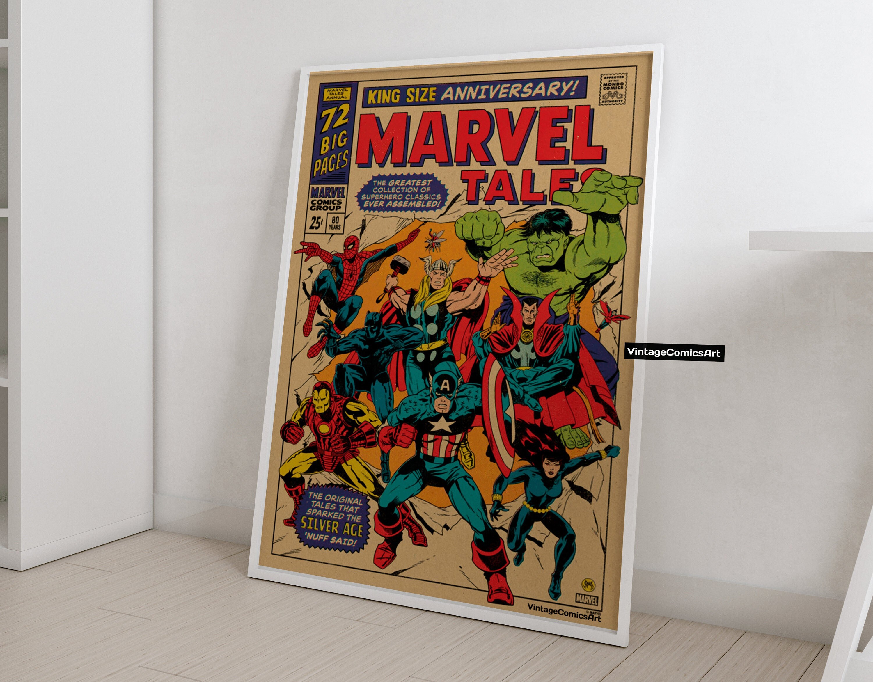 Marvel Poster Vintage