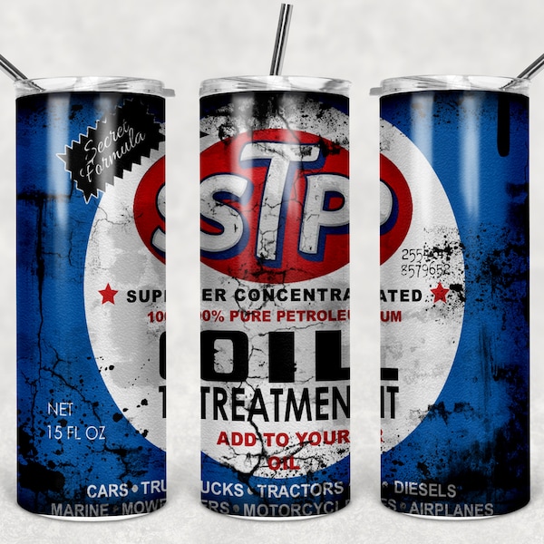 Stp Oil Tumbler Wrap - Etsy