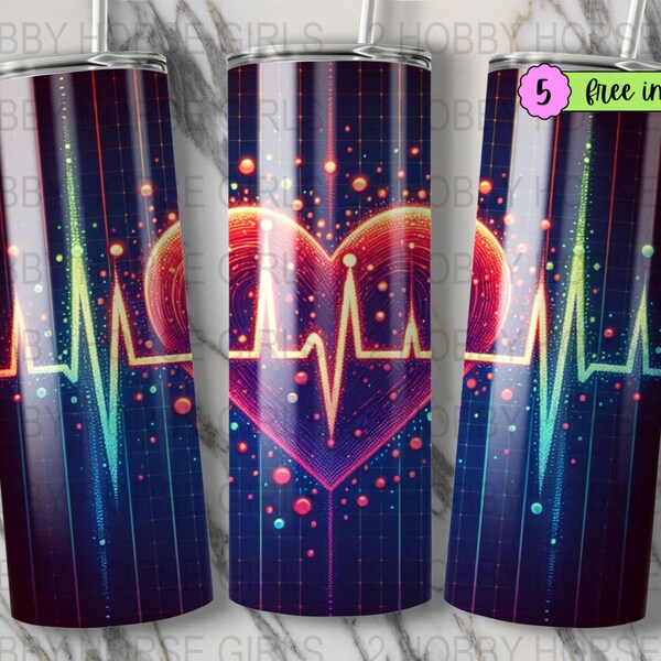 Glowing Heart - Etsy