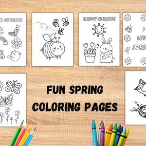 Spring Preschool Worksheets, Printable Learning Activities, Tracing and ...