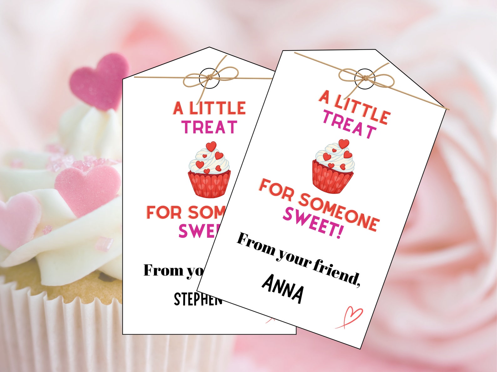 Valentines Day Printable Gift Tag | Sweet Treat Tag | Valentines Day ...