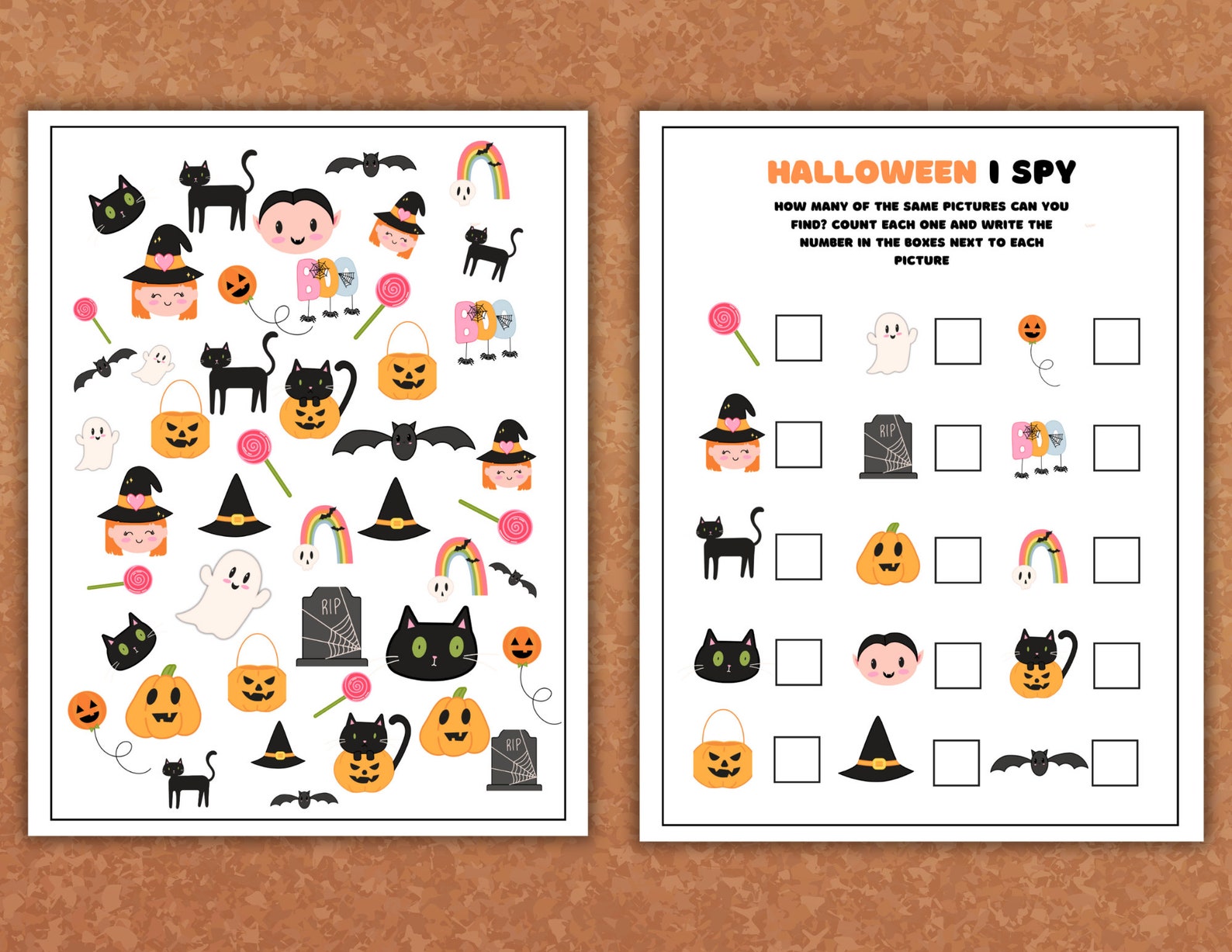 Halloween Activities | Halloween I Spy | Activities for Kids ...