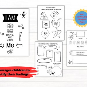 Kids Feelings Journal | Feelings Journal for Children | Emotions for ...