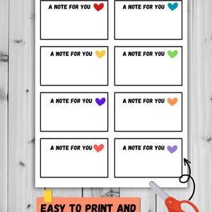 Lunch Box Notes| Positive Affirmations for Kids| Printable Lunch Box ...