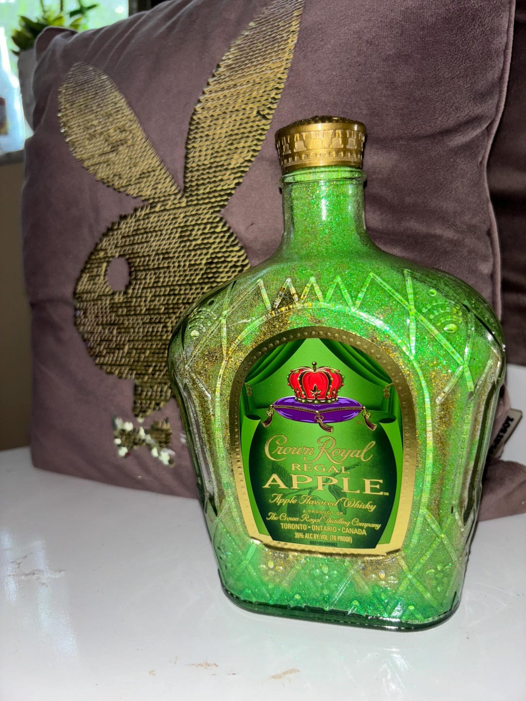 Caramel Apple Crown Baddie Bottle - Etsy