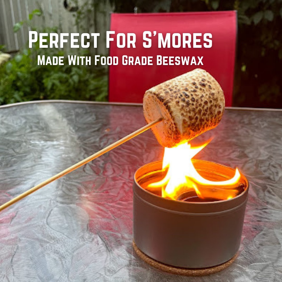 Compact Campfire | Portable Fire Pit | Burns up to 5 Hours | Made With ...