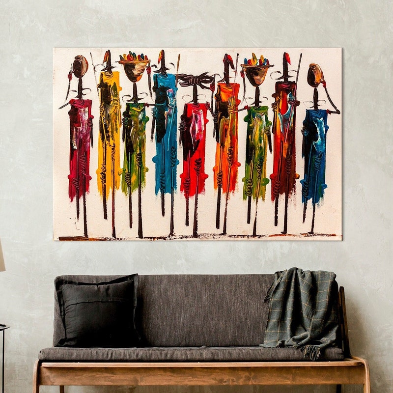 African Art Print - Etsy