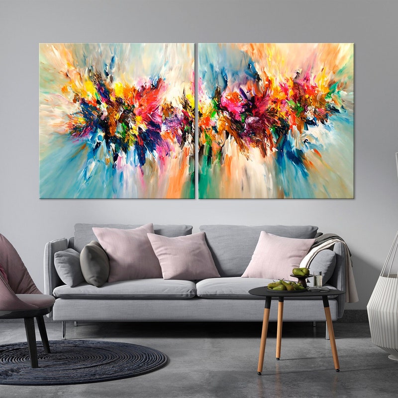 Bright Wall Art - Etsy