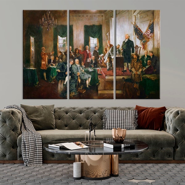 Large Constitution Wall Art - Etsy