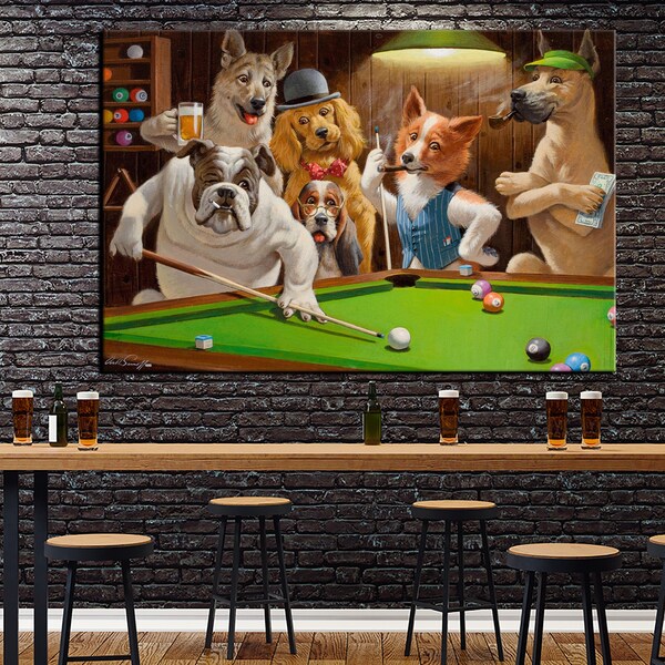 Billiards Wall Art - Etsy