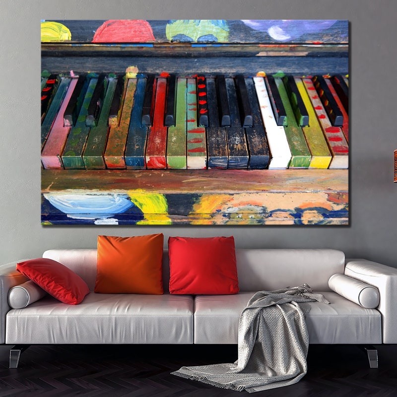 Piano Art - Etsy