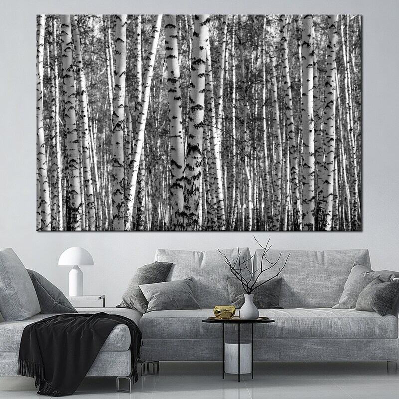 Birch Tree Art - Etsy