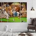 Pool Billiards Wall Art Dogs Playing Pool Wall Art Print Billiards Game ...