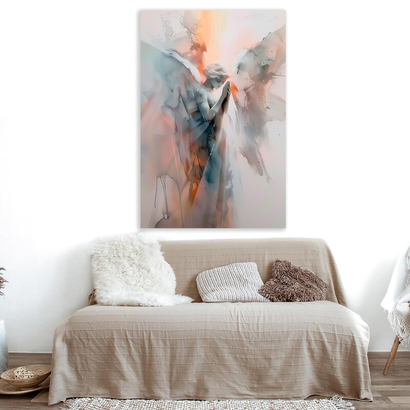 Abstract Angel Art - Etsy