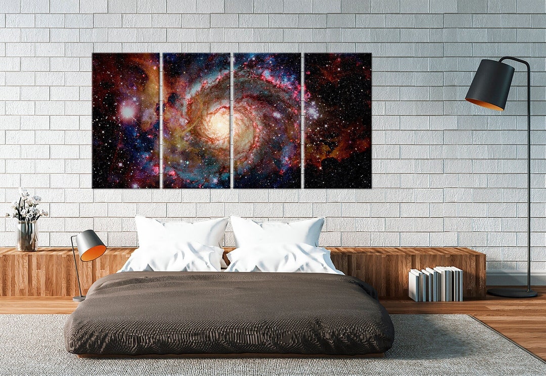 Outer Space Wall Art NASA Print Galaxy Wall Decor Nebula Starry Sky ...
