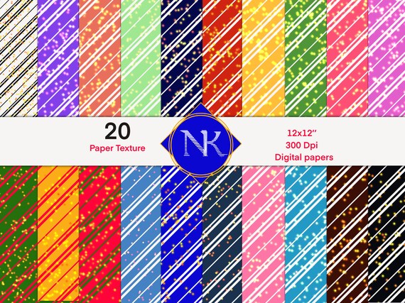 Sparkle Lined Digital Paper 3600px X3600 12 X12 Digital - Etsy
