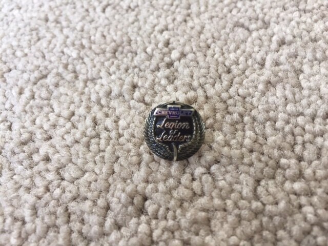 Vintage Chevrolet Legion of Leaders Pin - Etsy