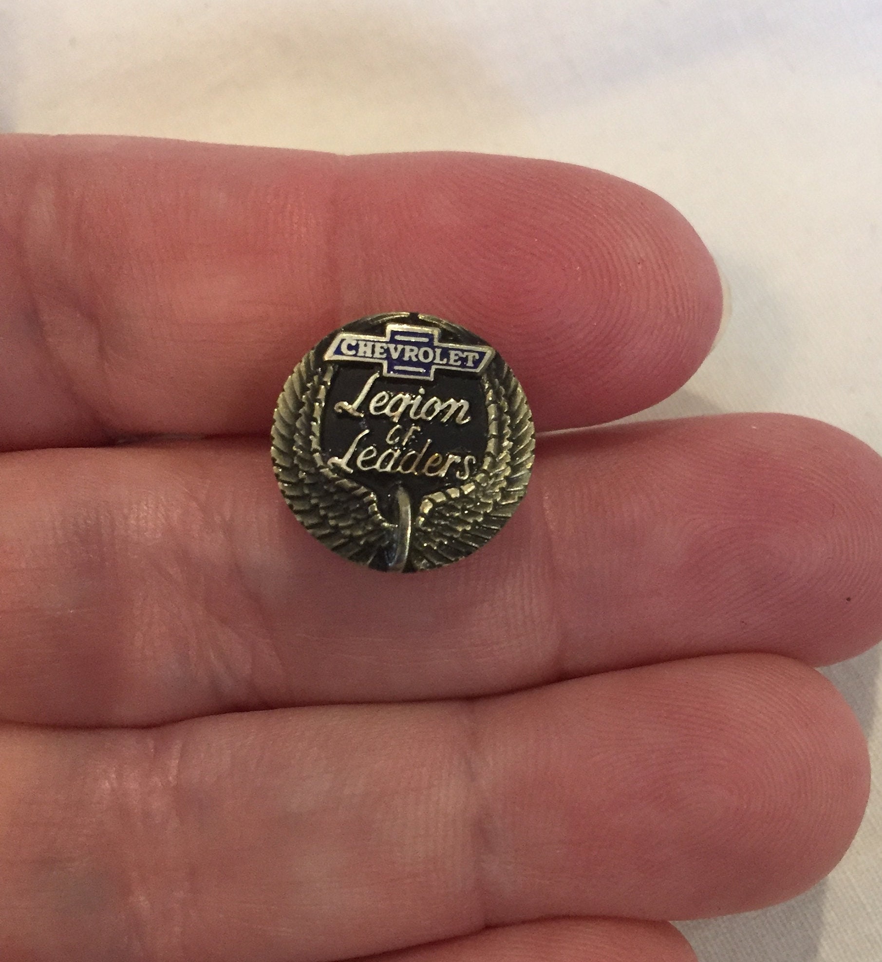 Vintage Chevrolet Legion of Leaders Pin - Etsy