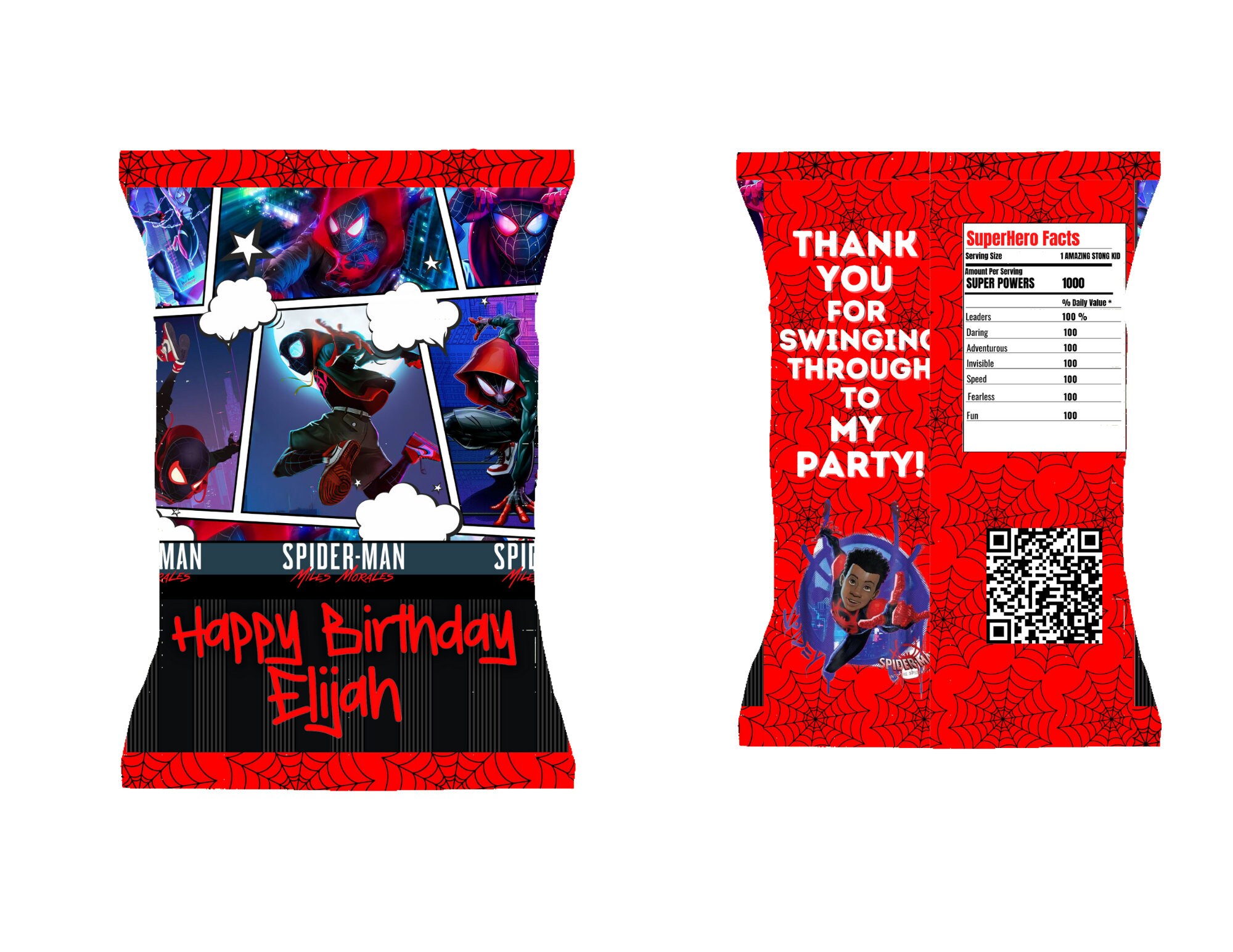 Custom Chip Bags - Etsy