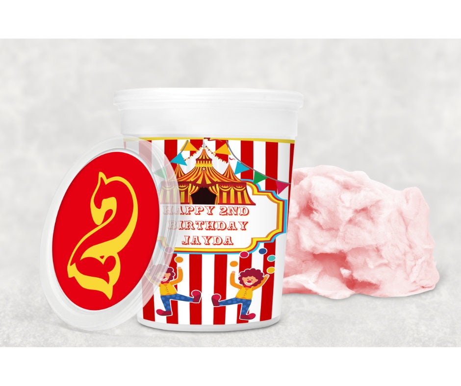 Carnival Theme Cotton Candy - Circus Theme Cotton Candy - Etsy