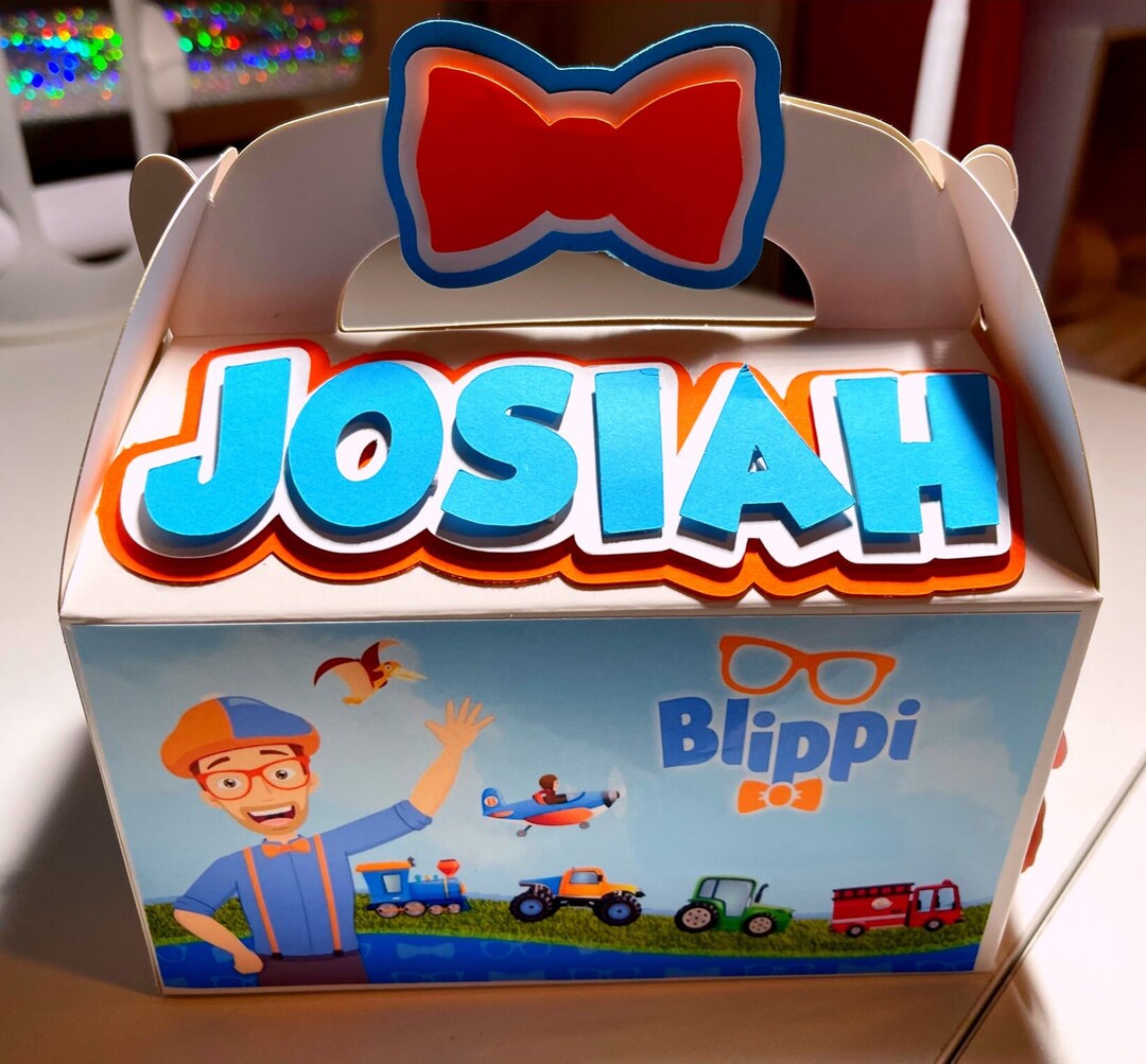 Blippi Gable Box - Etsy