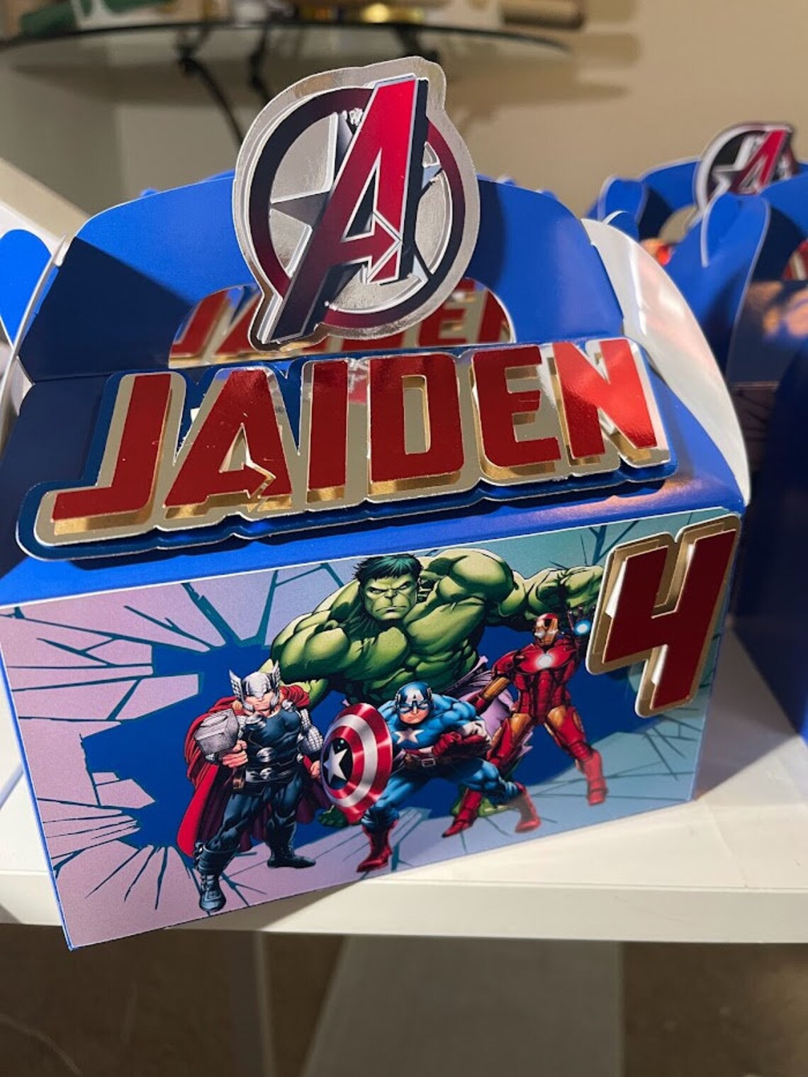 Avengers Gable Box - Etsy