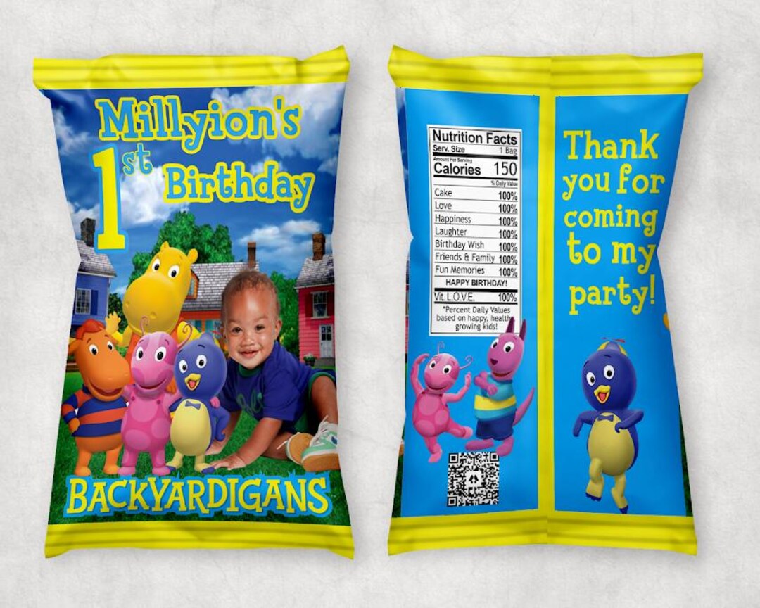 Backyardigans Chip Bags - Etsy