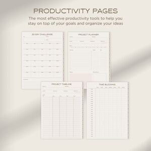 Weekly Digital Planner 2023 2024 Dated Mid Year Weekly, Monthly Pages ...