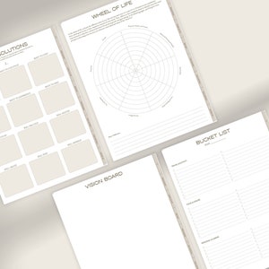 Life Coach Worksheets | Mini Digital Workbook for iPad Goodnotes and ...