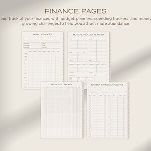 Weekly Digital Planner 2023 2024 Dated Mid Year Weekly, Monthly Pages ...
