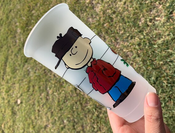 Charlie Brown Starbucks Cup | Etsy