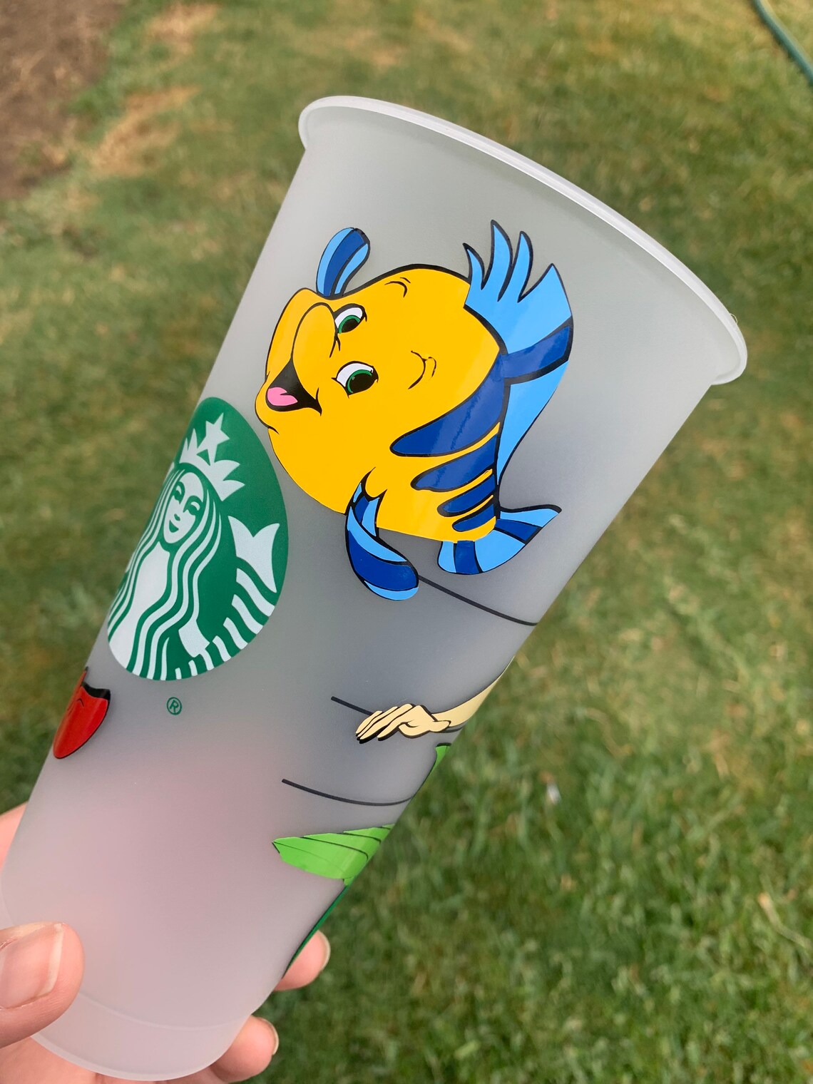 Little Mermaid Cup Design - Etsy