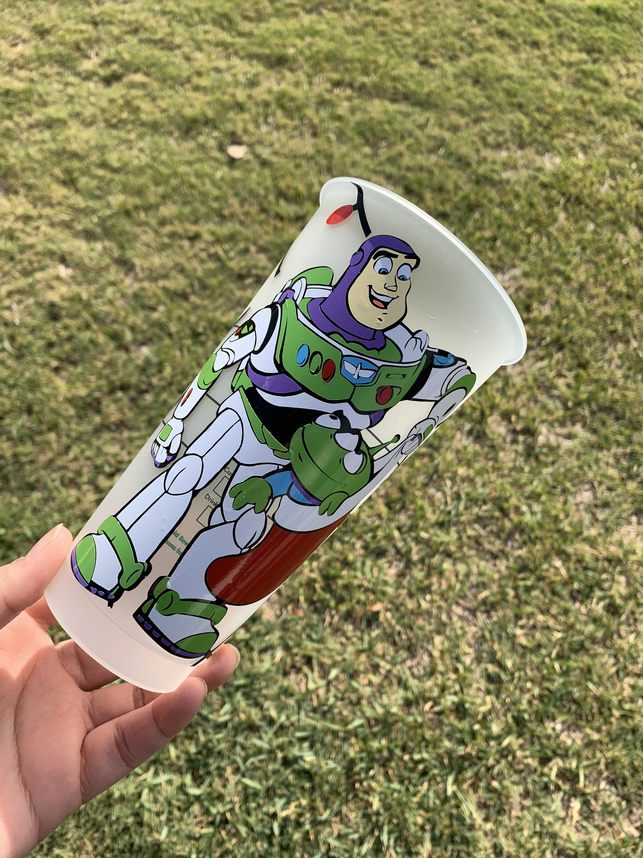 Buzz Lightyear Starbucks Cup - Etsy