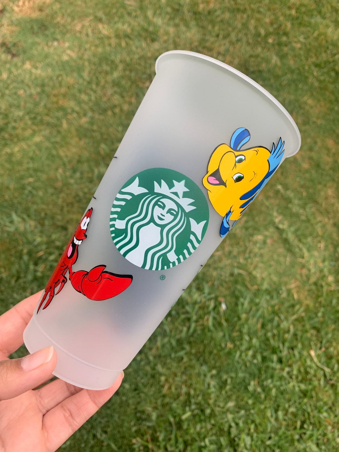 Little Mermaid Cup Design - Etsy