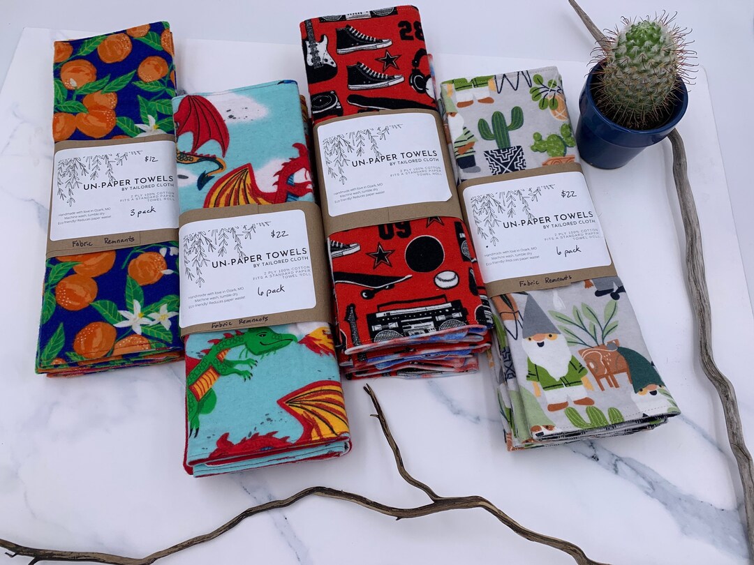 Paperless Paper Towels, Unpaper Towels, Paperless Towels, Reusable ...