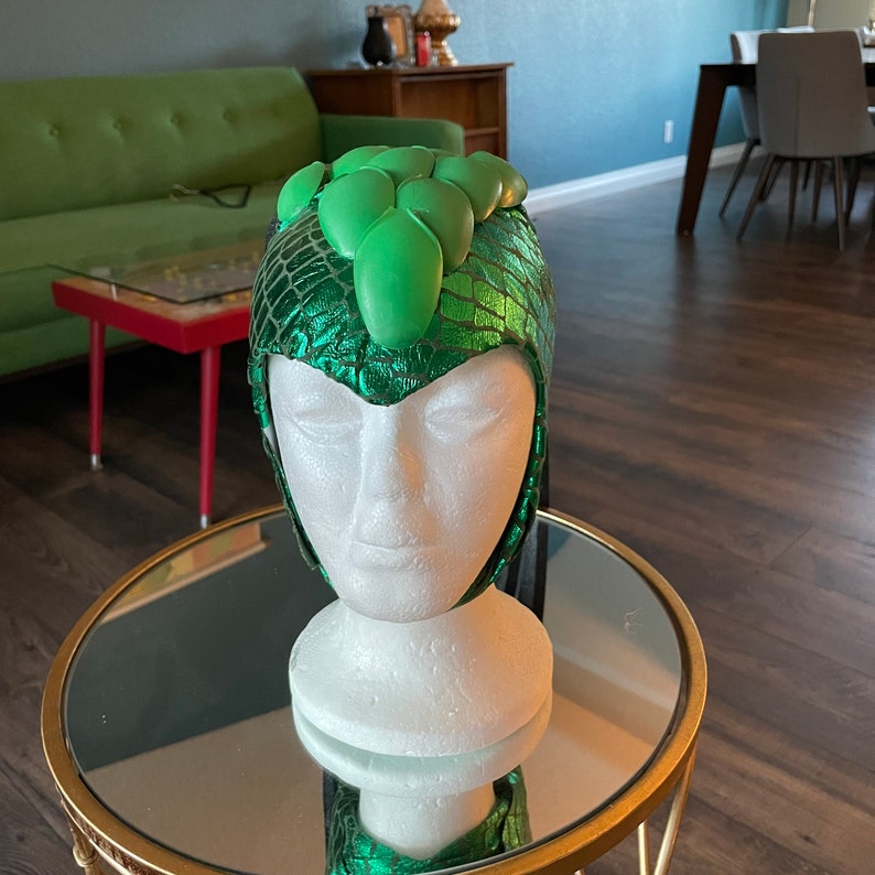 Green Alien Costume Sexy Burlesque Headdress Dancer - Etsy