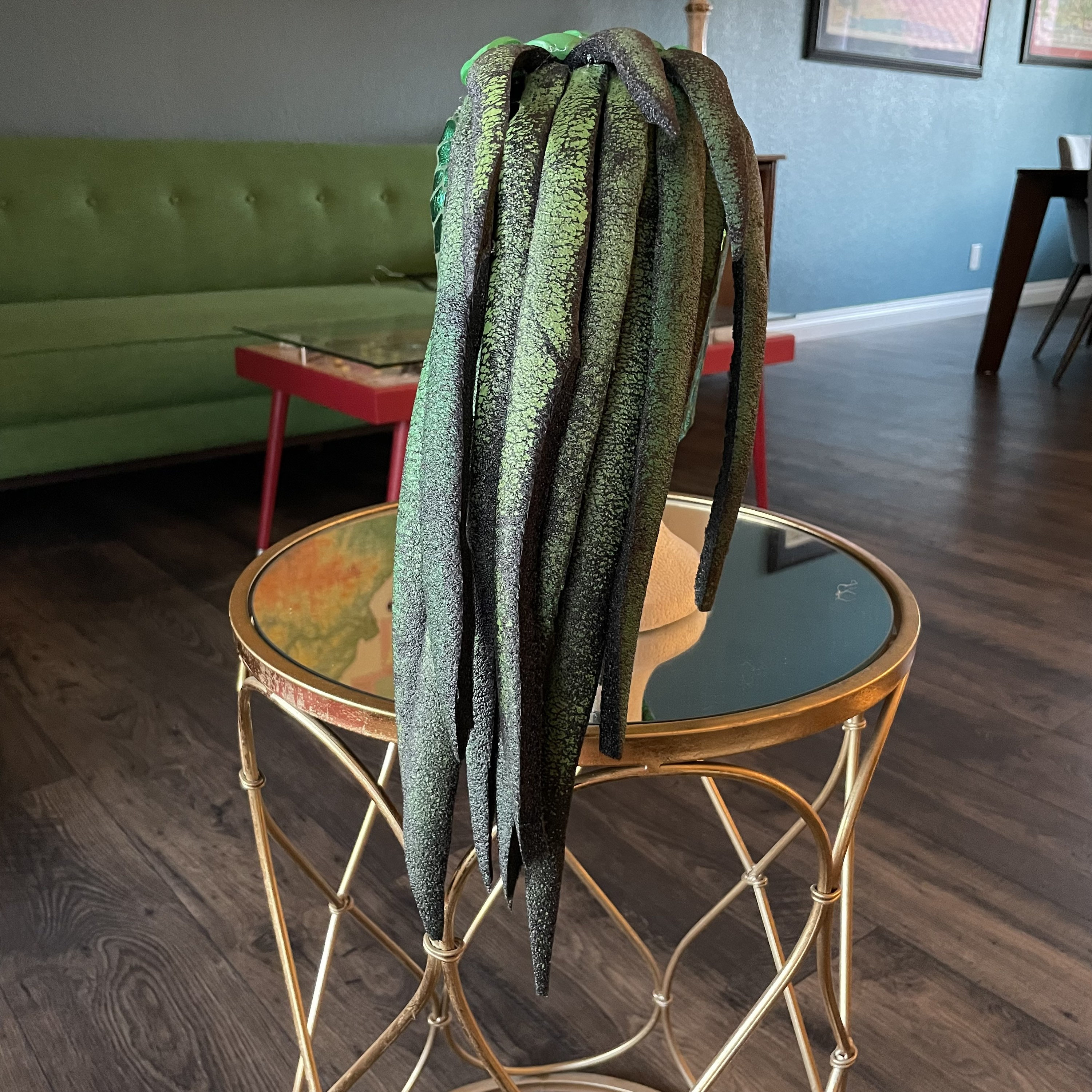 Green Alien Costume Sexy Burlesque Headdress Dancer - Etsy