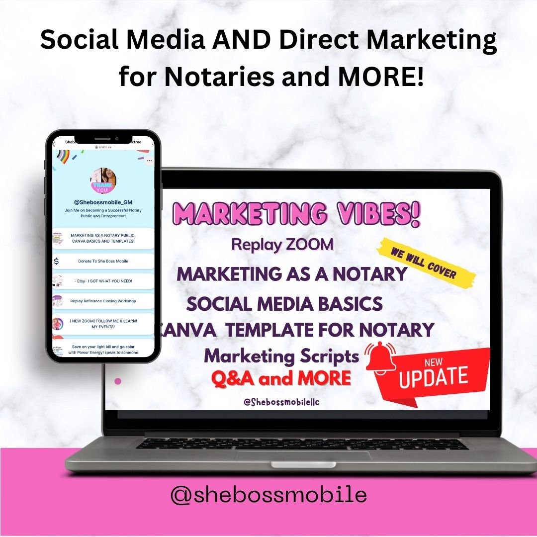 Social Media Marketing and Direct Marketing for Notaries! ( Video ...