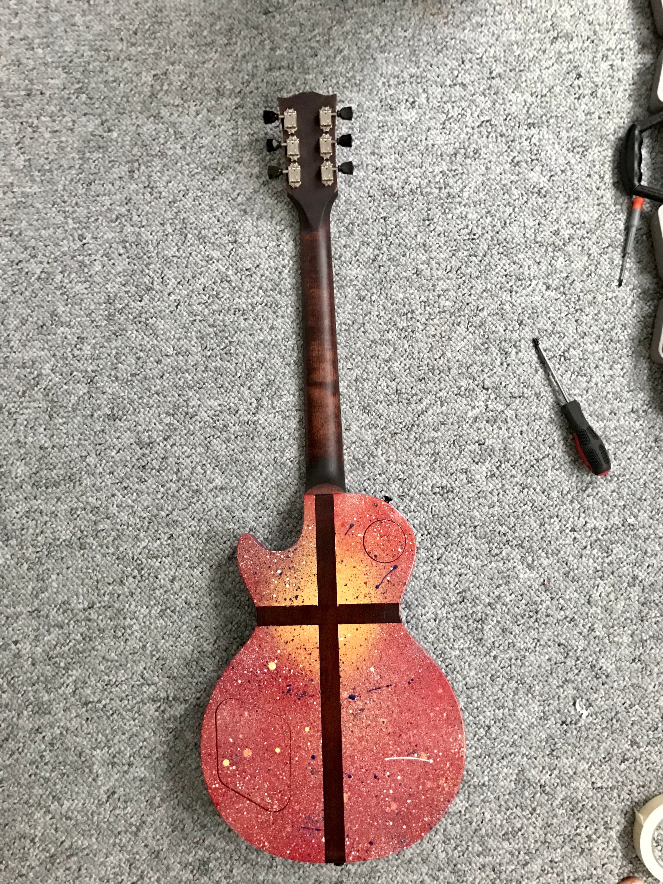 Custom Painted Gibson LPJ - Etsy