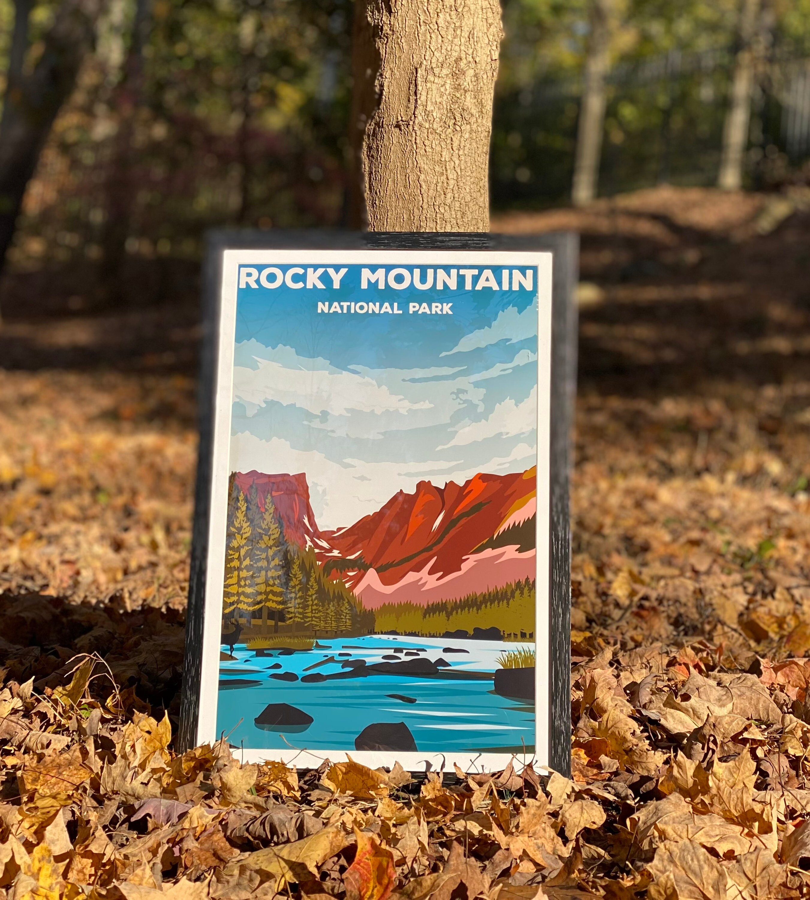 Rocky Mountain National Park Poster Rocky Mountain Wall Art - Etsy