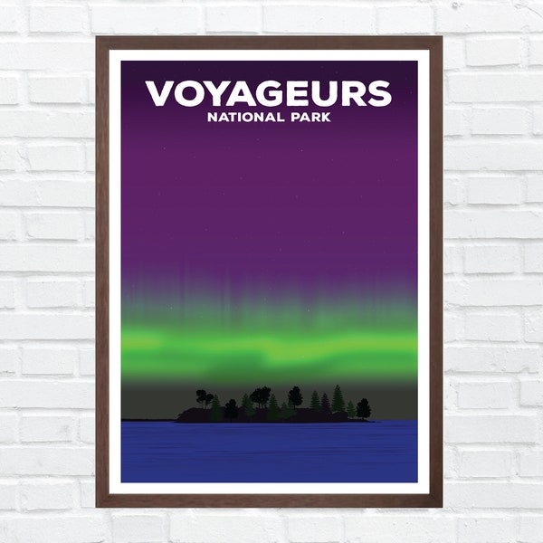 Voyageurs National Park Poster - Etsy