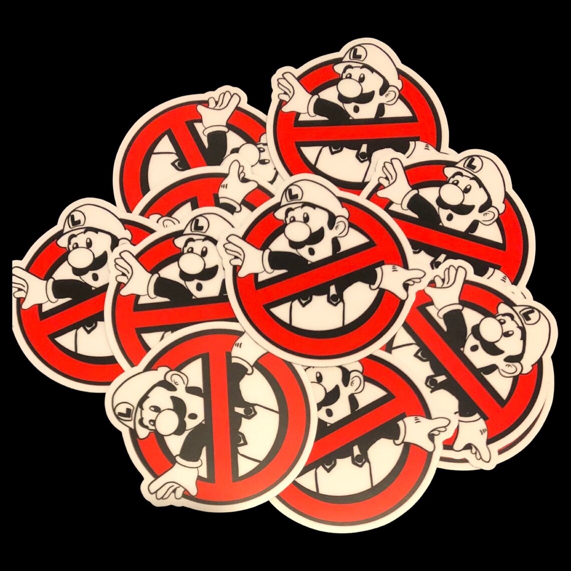 Luigis Boo Busters Sticker - Etsy