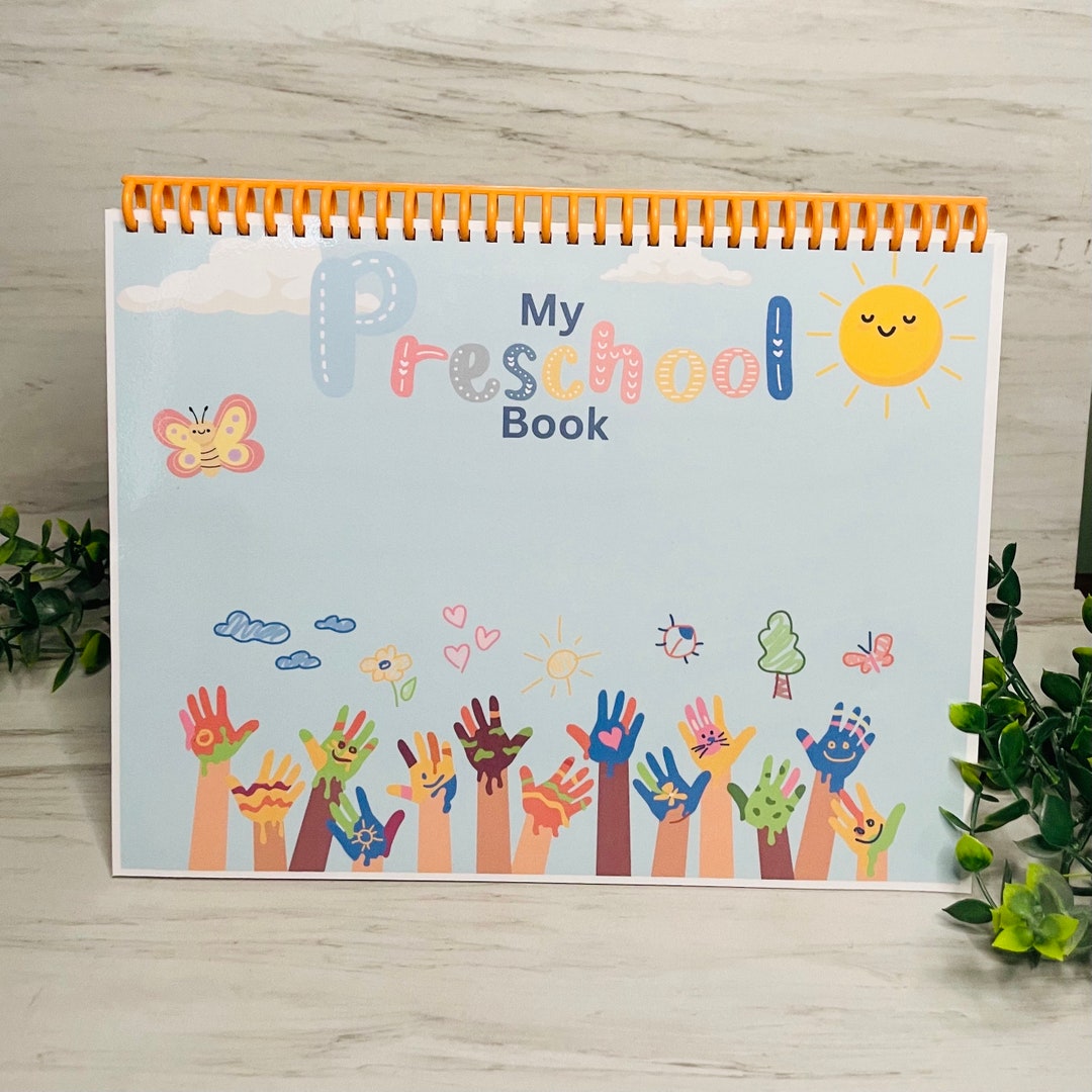 Preschool Workbook With Letter Tracing, Counting Practice, Learning ...