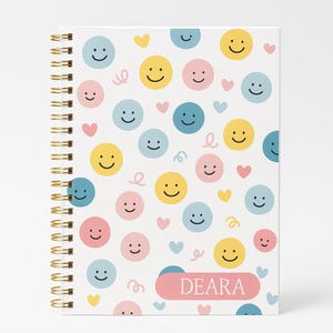 Personalized Notebook for Kids 5.5” X 8.5”, Gift for Kids, Personalized ...