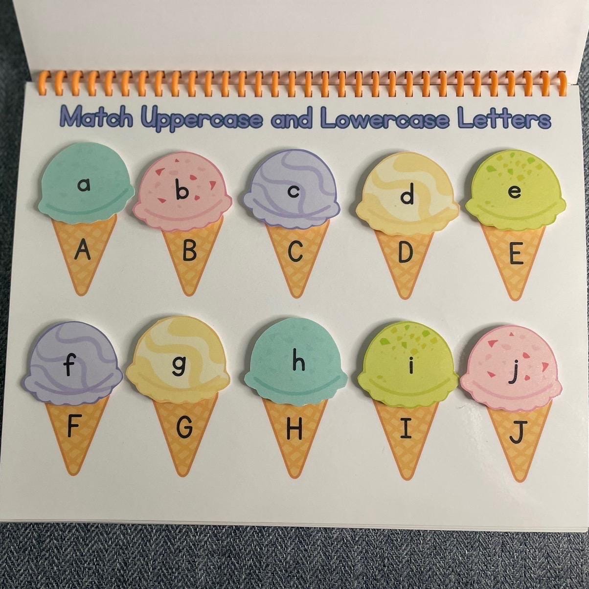 Laminated Kindergarten Workbook, Alphabet Tracing, Counting, Shapes - Etsy
