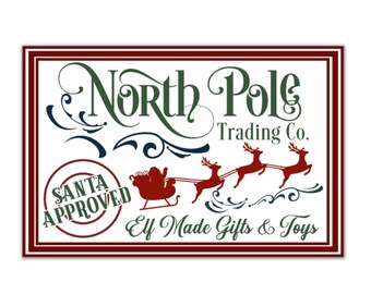 Santa Approved Stickers - Etsy