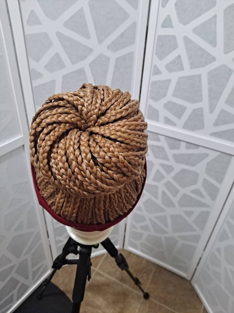 Braided Bun Updo Wig Headband Wig Bun Wig Hair Loss Wig - Etsy